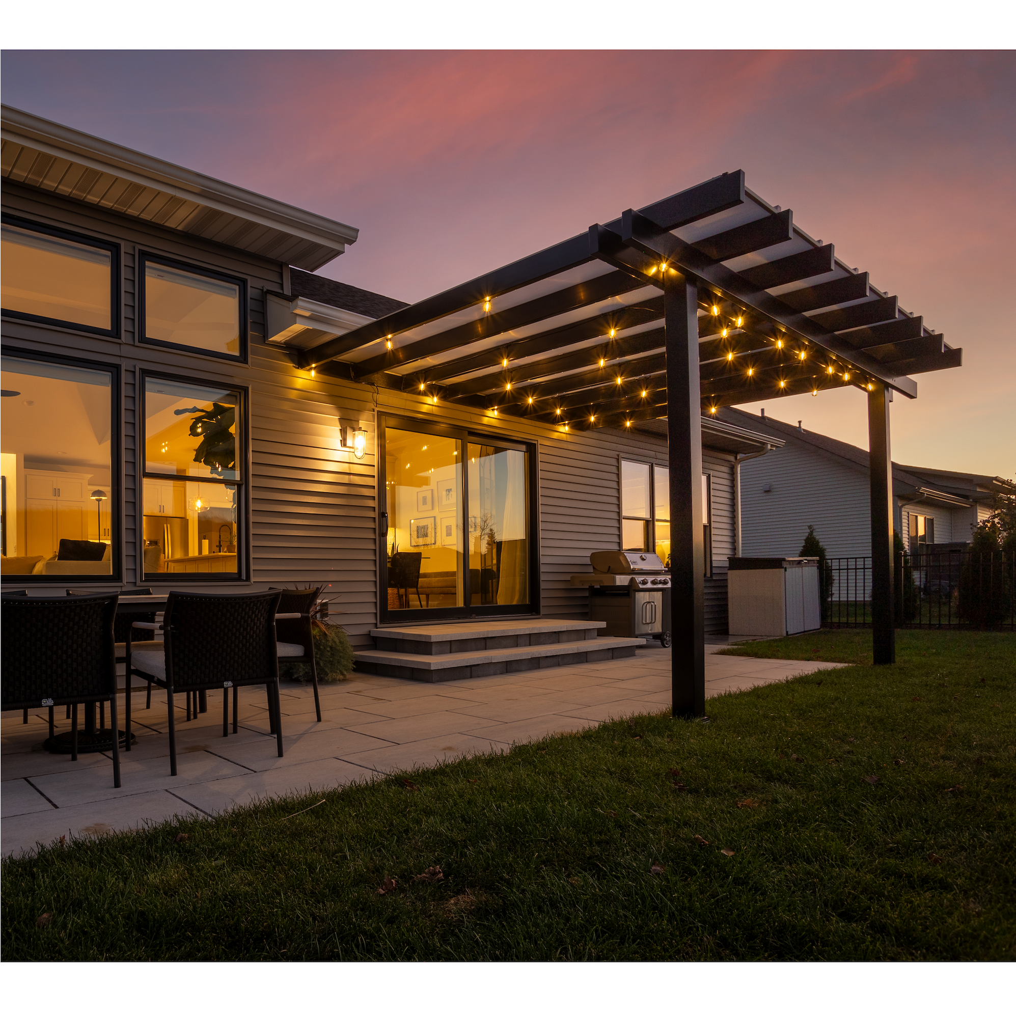 Roof Over Patio Attached to House - Now 20% Off